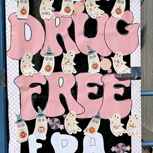 BOHO RAINBOW DOOR Kit Classroom Bulletin Board Back to School Door Set ...