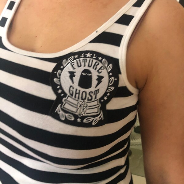 Future Ghost Patch | 4" Espi Lane Iron on Embroidered Patch - Etsy