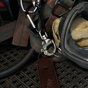 Personalized Leather Fire Helmet Chin Strap - Etsy