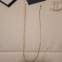 Genuine 14K Gold Rope Chain, 14K Real Gold Rope Chain, Ladies Gold ...