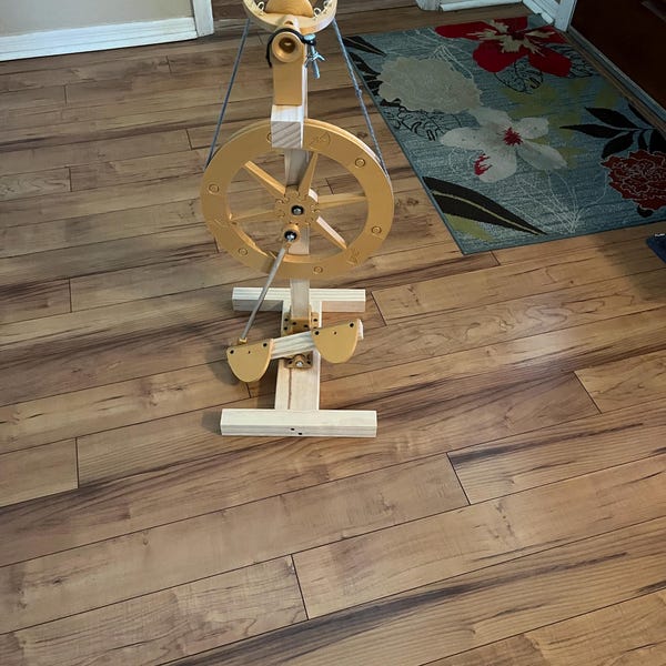 DIY Spinning Wheel Kit: Unassembled Craft Wheel - Etsy