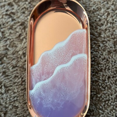 Original Resin Wall Art, Seascape Painting, Relief Art, Coastal Home ...