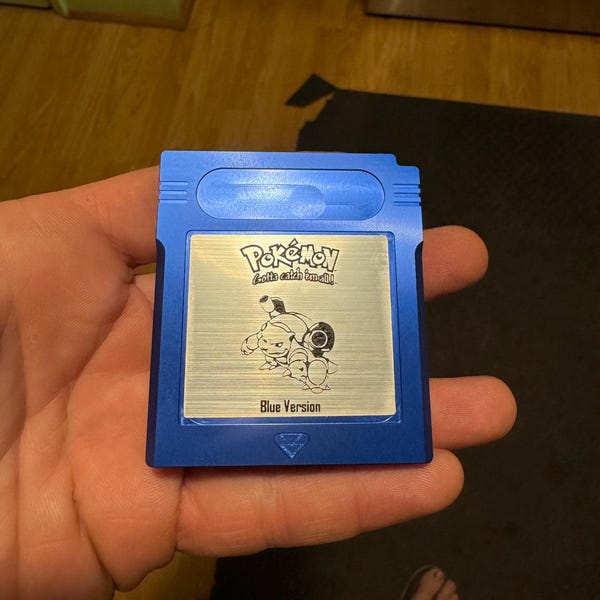 Laser Engraved Gameboy Cartridge Stickers - Etsy