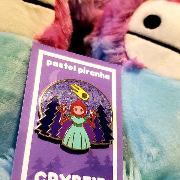 1.5" Kawaii Cryptid Enamel Pins - Moth Man, Bigfoot, Fresno ...