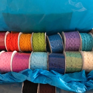 Rick Rack 400 Bulk Yards 16 Spools of Ric Rac 3/8ths inch | Etsy