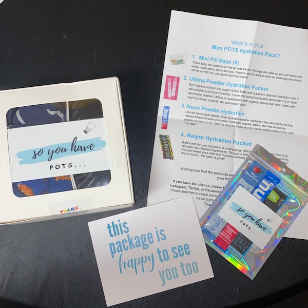 POTS Hydration Sample Pack - Etsy