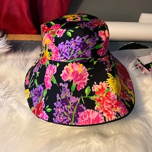 Hat Sewing Pattern designer Sun Hat Woman/girl Summer Adjustable Cap ...