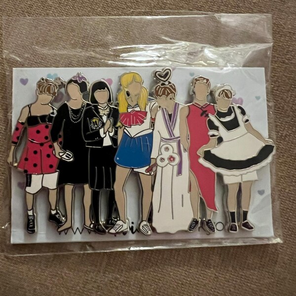 BTS OT7 Mic Drop Enamel Pin Pearl Hard Enamel PROOF Love Yourself - Etsy