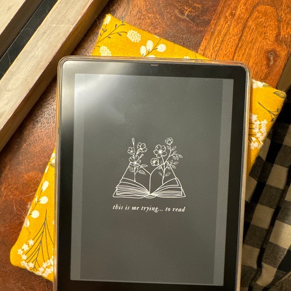 DIGITAL DOWNLOAD Kindle Decal for Kindle E-reader Decal Artwork JPG ...