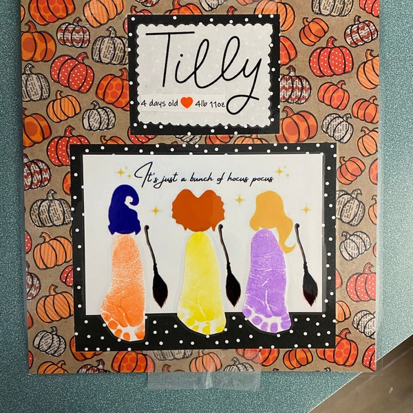 Hocus Pocus Handprint Art Craft, It's Just a Bunch of Hocus Pocus ...