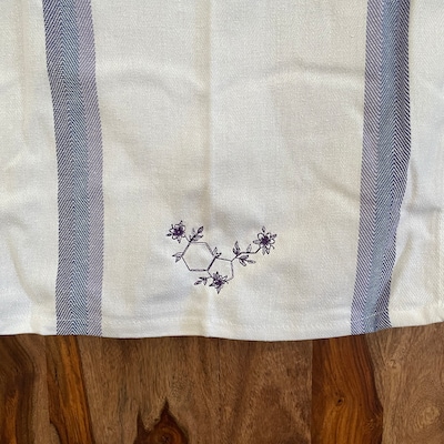 Floral Serotonin Embroidery Design - Etsy