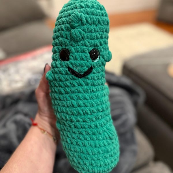 Pickle Cucumber Crochet Pattern! PATTERN ONLY PDF Download Amigurumi ...