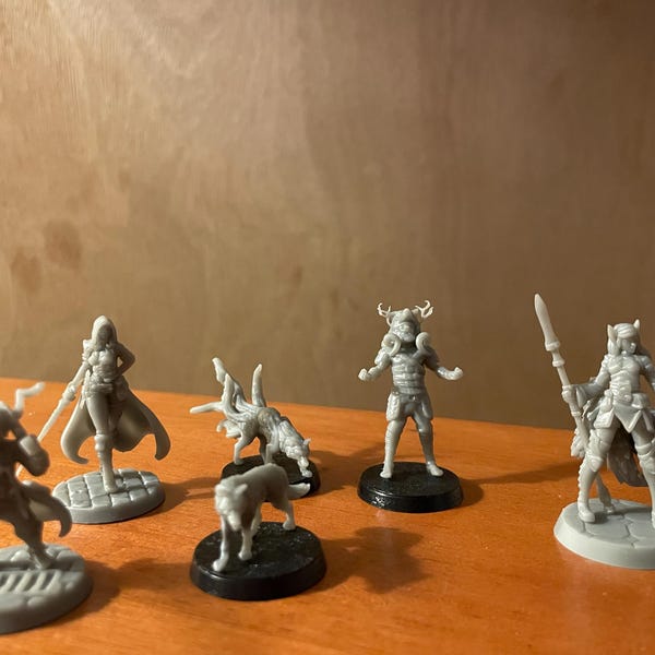 Animal Totems Druid Shaman Totem Pole Stack Castnplay D&D Dungeons and ...