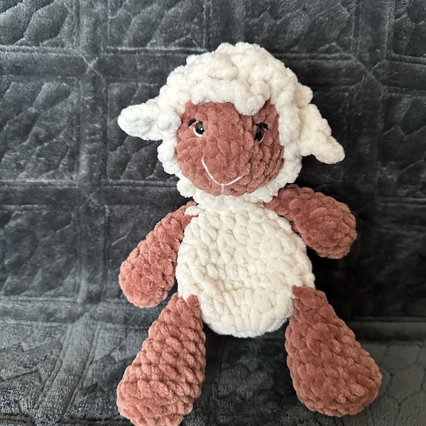 Luna the Lamb No-sew Lovey Crochet Pattern English PDF - Etsy