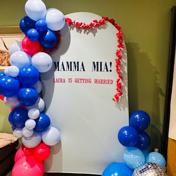 Custom Mamma Mia Decal for Leavers Shirt | Leavers 2025 Iron-on Decal ...