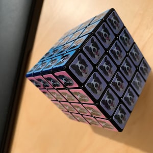 Custom Puzzle Cube 3x3 Personalized Working Puzzle Create | Etsy