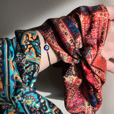 HOMA Headband With Persian Eslimi Design, Persian Patterned, Yoga ...
