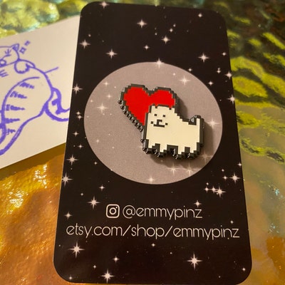 Annoying Dog Undertale Enamel Pin - Etsy