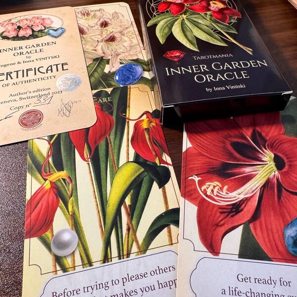 Kabbalistic Tarot Deck, Divination Cards, Unique Illustrated Occult ...