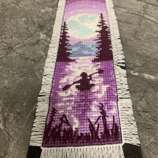 Purple Bookmark Cross Stitch Pattern Download PDF Simple Handmade ...