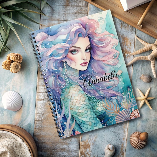 50x Spiral Notebook Mockup Bundle for Canva Easy Use Transparent ...