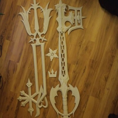 Oblivion Keyblade Kit/ 3d Printed / Keyblade / Kingdom Hearts / Sora ...