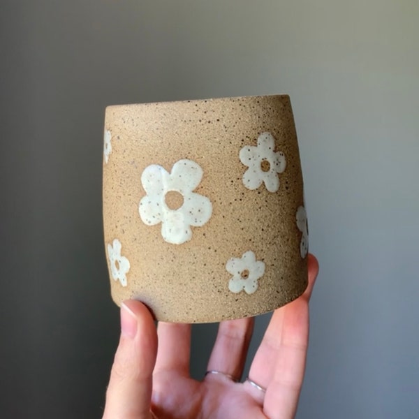 Handmade Ceramic Thumb Cup Indent Mug Pinch Tumbler 12 Oz Ounce - Etsy