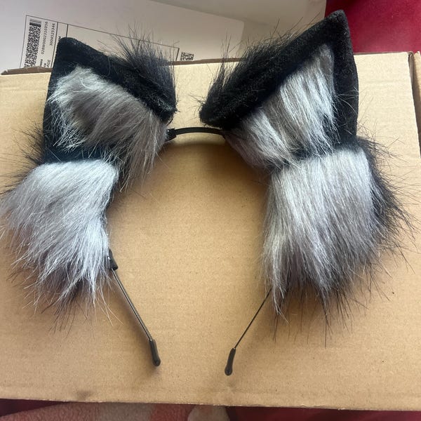 Mermaid Ears, Orange and Gold, Resin, Fish Fin Ears, Siren Ears ...