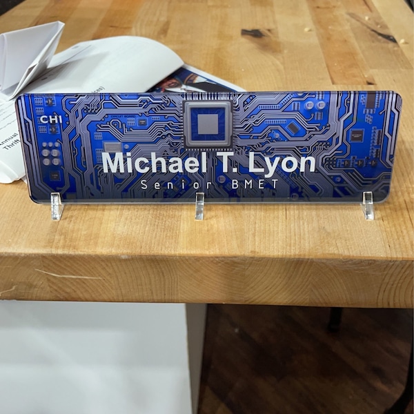 Desk Name Sign Desk Name Plate Name Tag Name Badge Name Sign Nameplate ...