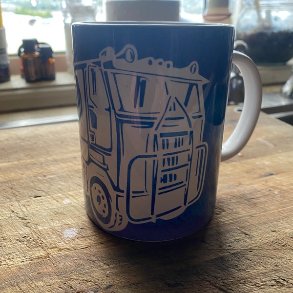 Cab Over Truck SVG | Truck Driver SVG | Trucker Vinyl Decal Graphics ...