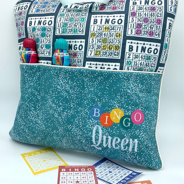 Bingo Design Machine Embroidery Instant Download 4x4 5x5 5x7 6x6 8x8 - Etsy