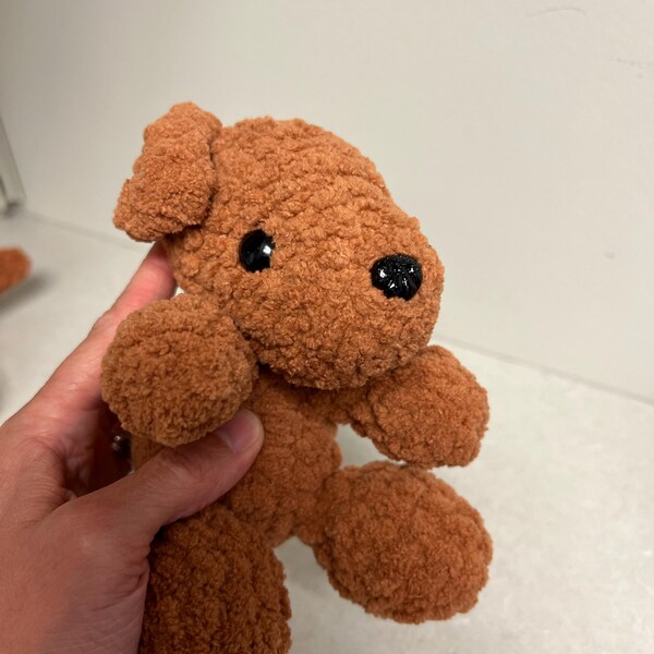 Crochet Dog Pattern Crochet Puppy Pattern: Squishy Puppy Oreo the ...