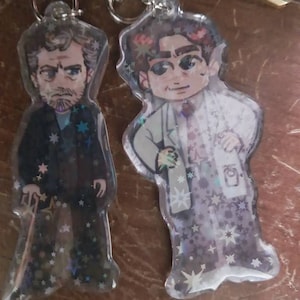 3 Inch House MD Greg House James Wilson Holographic Acrylic Charm ...