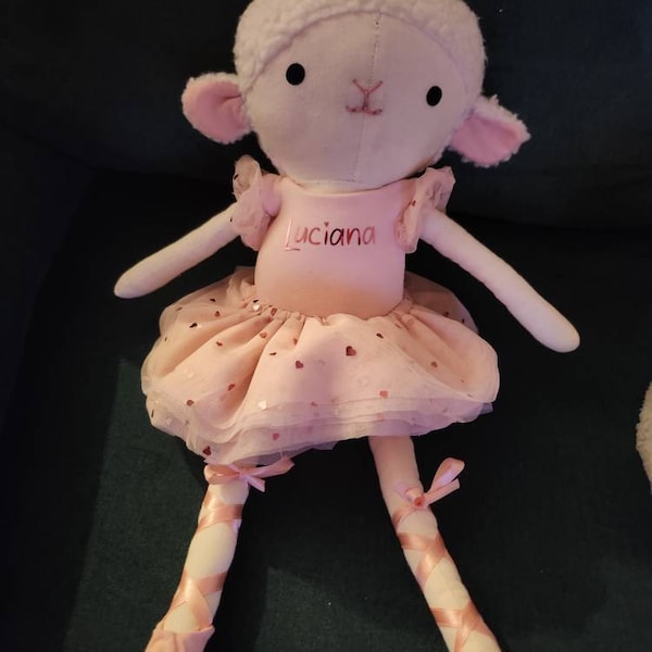 Lamb Sewing Pattern PDF - Make a Cloth Lamb Doll / Stuffed Animal Toy ...