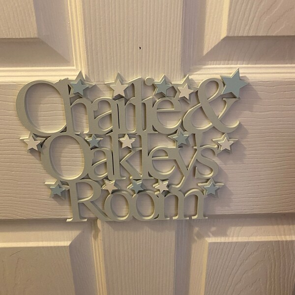 Shared Room Sign - Sisters - Twins - Pink - Butterflies - Hearts ...