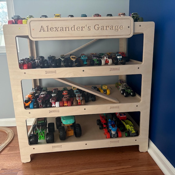 Corner Shelf Montessori Toy Shelf Corner Toyshelf Montessori Wooden ...