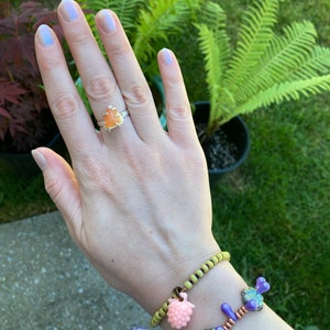 Pendant Setting, Sterling Silver 5 Prong 20 Gauge Wire Claw Setting for ...