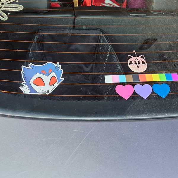 Front Facing Allan Smiling Friends Sticker Waterproof Adult Swim Decal ...