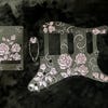 Fender Jazz Bass Pickguard Black & Control Plate – SET - Engraved ...