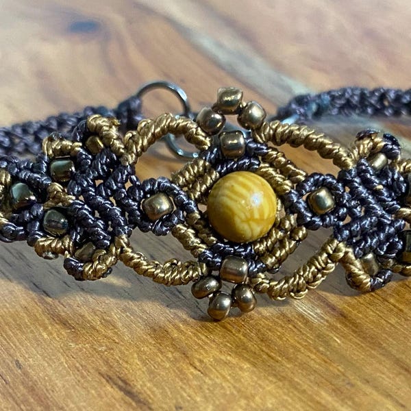 Macrame Tutorial. Bracelet "fantasy" - Etsy