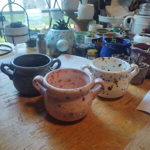 Succulent Planter / Azalea Pot / Ceramic Succulent Pot / | Etsy