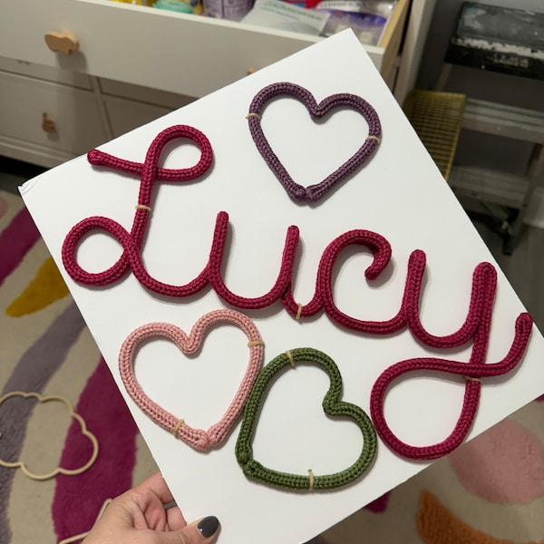 BUNDLE: Alphabet Letter Template Numbers Template Knitted Wire Art ...