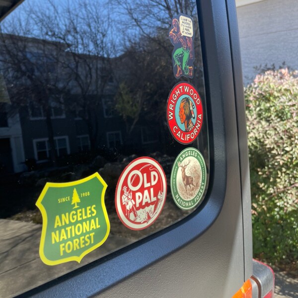 ANF Fire Lookout Diamond Sticker - Etsy