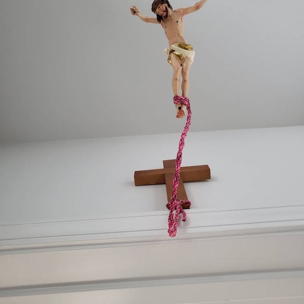 The Original Bunjesus - Bungee Jumping Jesus - Etsy UK