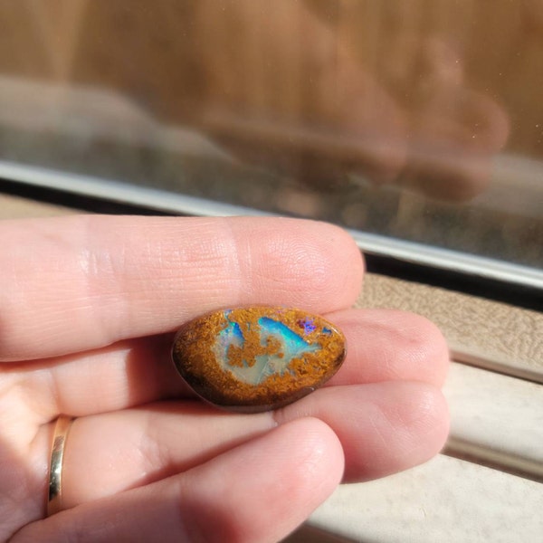 3.13 CTS L.ridge Opal Doublet on Black Potch Stone TBO-A236 - Etsy