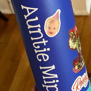 Half Body Stickers Face Custom Cutout Photo Stickers Personalized Name ...