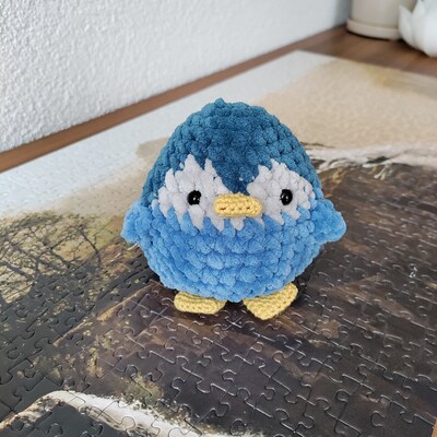 Crochet Chunky Penguin Amigurumi Pattern - Etsy