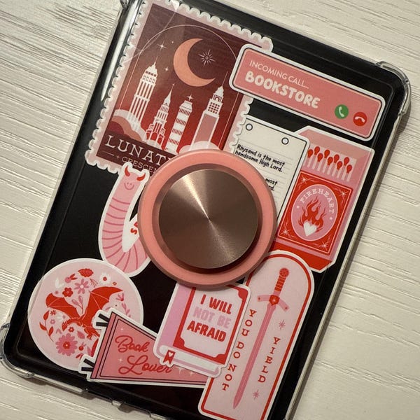 Fireheart Matchbox Throne of Glass Kindle Sticker, TOG Sticker ...