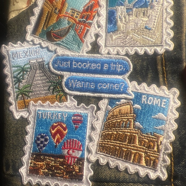 Rome Patch- Iron on Patch- Travel Gift- Souvenir- Roma- Patcheses ...