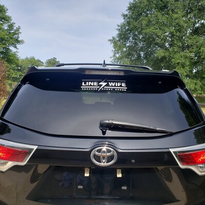 Line Wife Decal Line Life Decal Linewife Decal Lineman Wife Decal ...